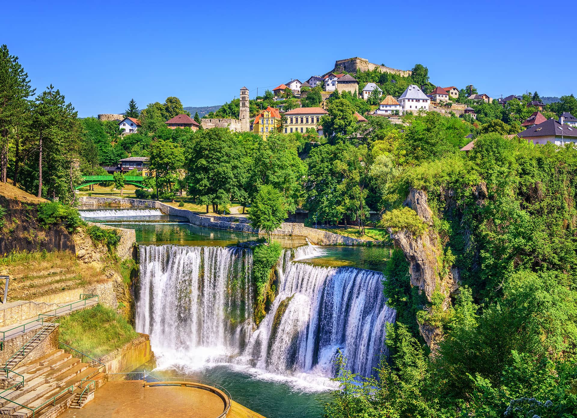 Plivski vodopad Jajce » Turistički informativni centar » Jajce